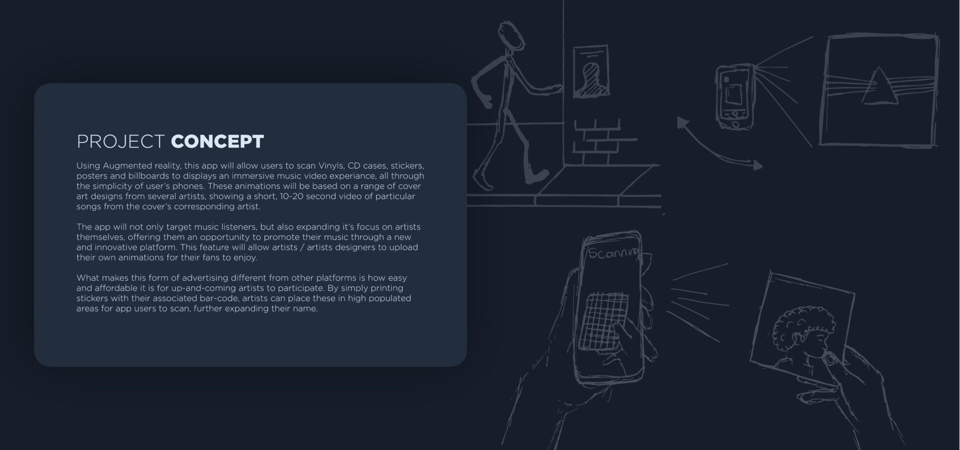 MUSAR APP CONCEPT - Visual Communication