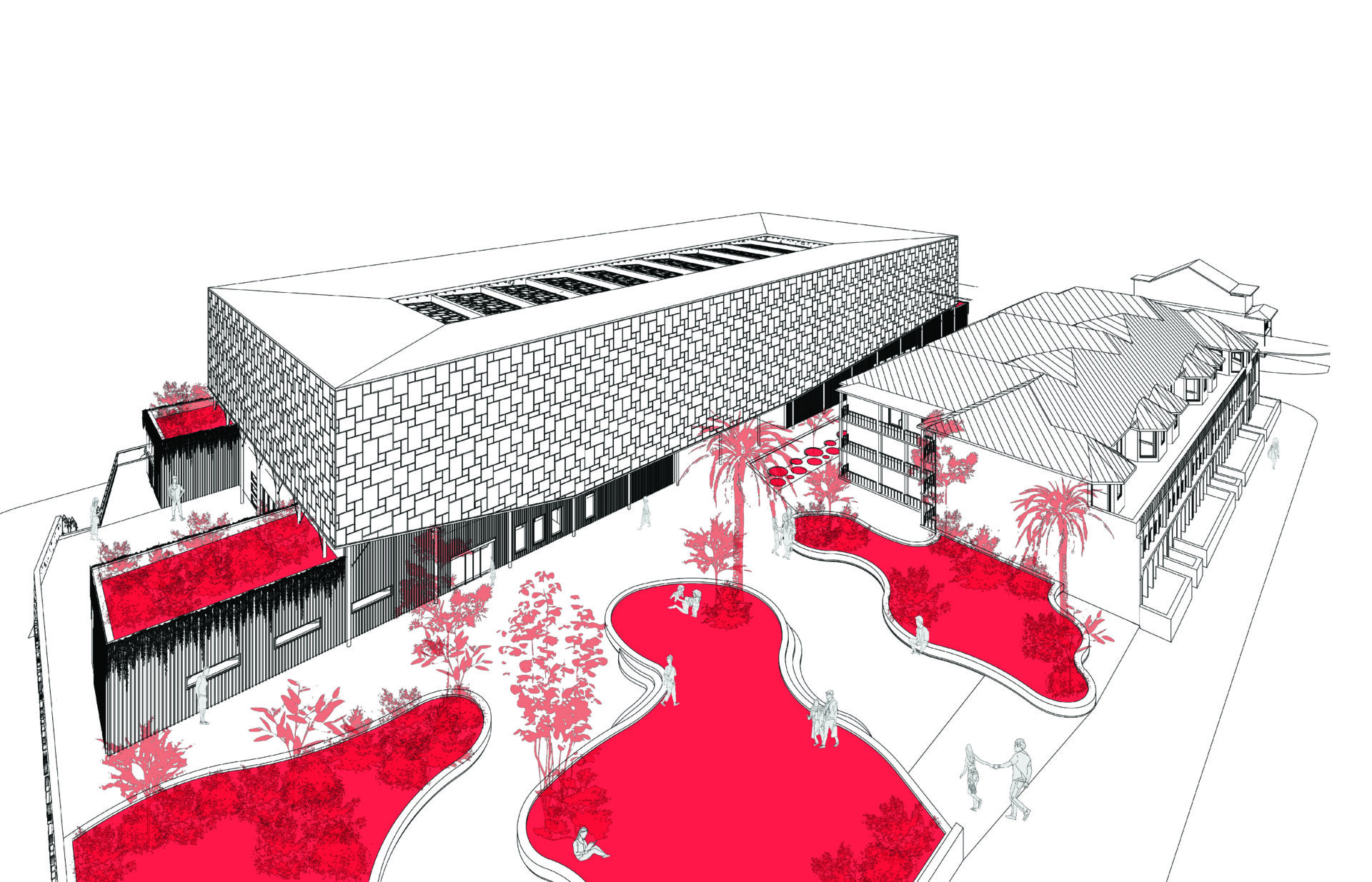 350 Climate - Hall of Democracy - Architecture