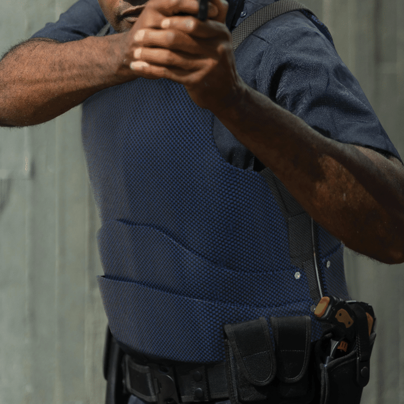 Ergonomic Police Body Armour - Industrial
