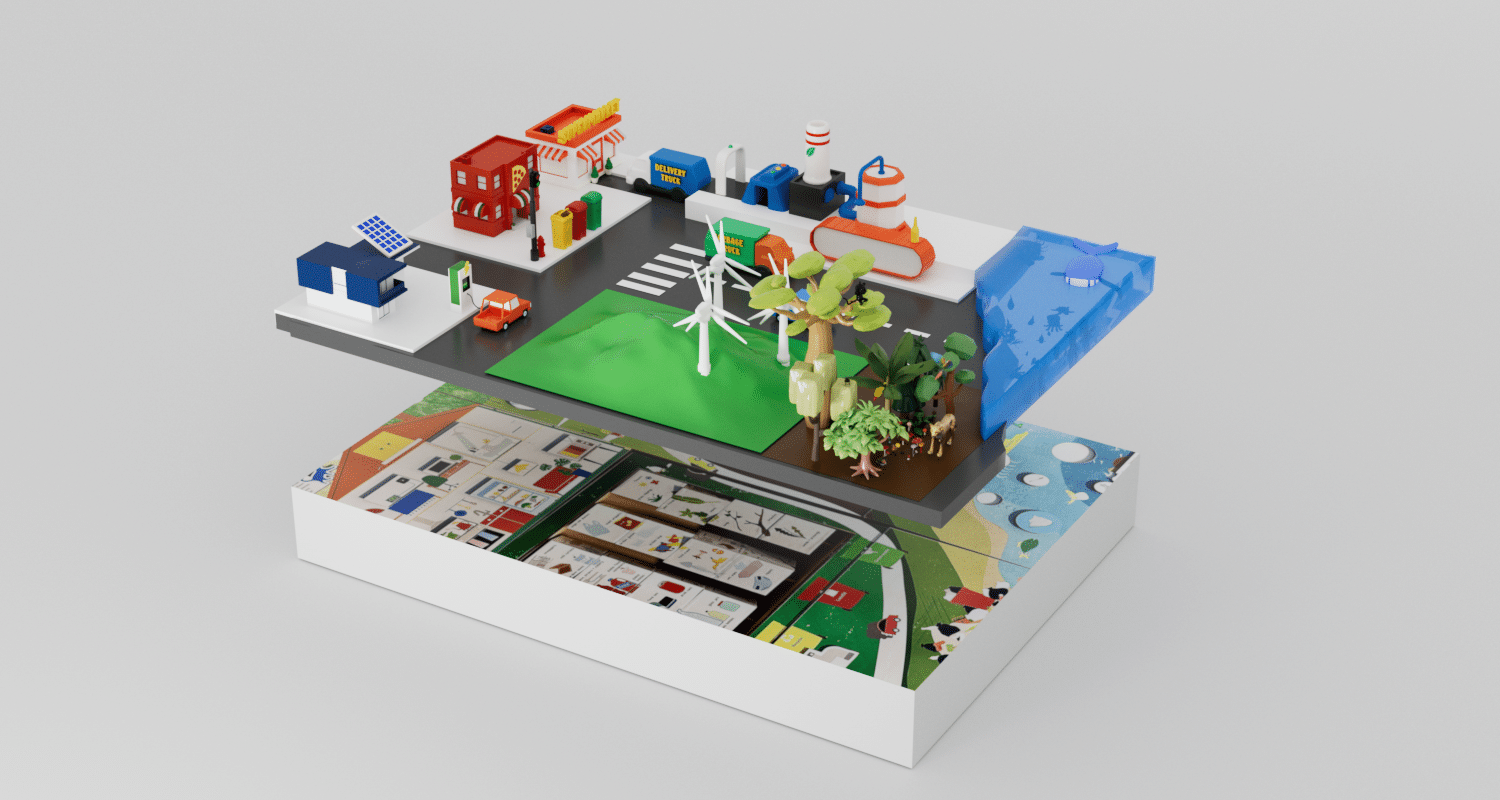 Green Journey Adventure - Interactive Puzzle poster - Interaction