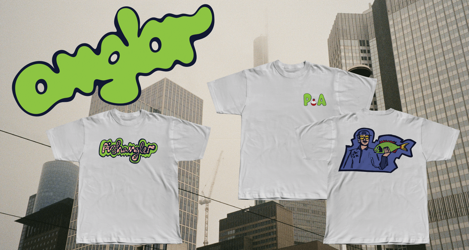 Pish Angler - Urban fishing fashion label - Visual Communication