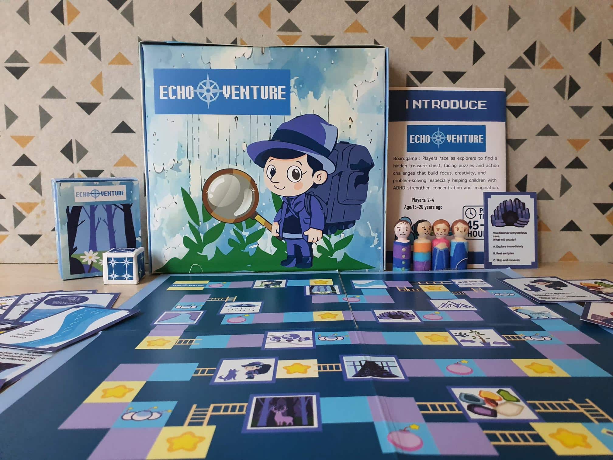 ECHO VENTURE BOARD GAME - Visual Communication